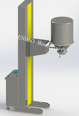 Rotating Structure Column Lifting Mixer Movable Charging Hopper Lifter