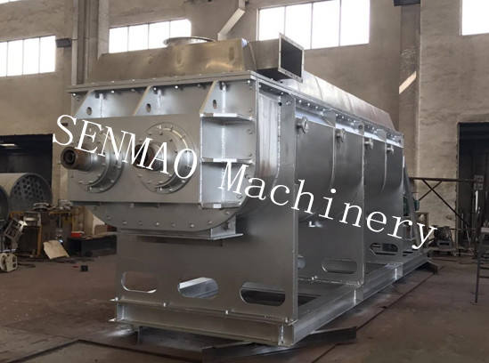 Polyvinyl Alcohol Spray Dryer Machine Steam Hollow Paddle Double Shaft