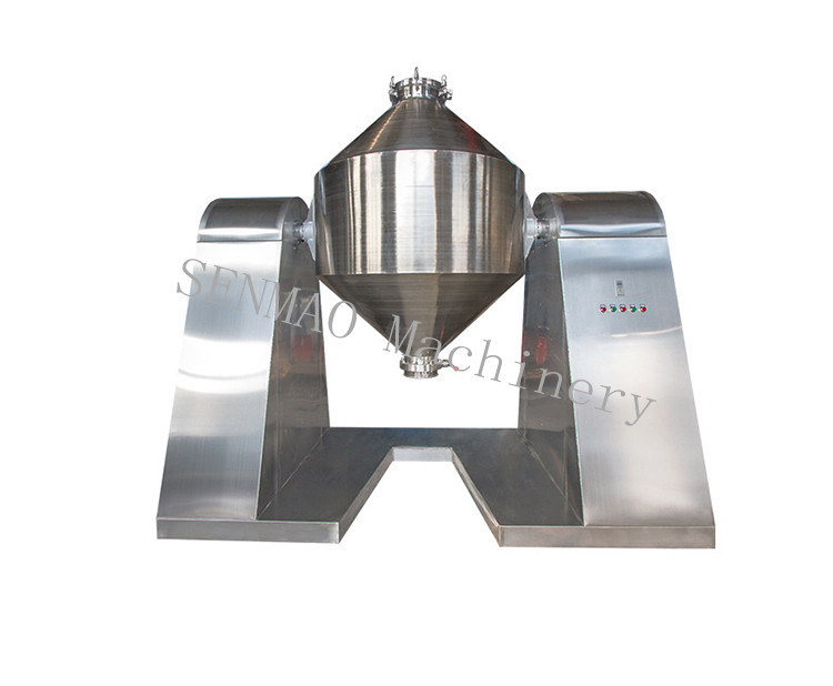 Lithium Carbonate Double Cone Rotary Vacuum Dryer Chemical Raw Materials