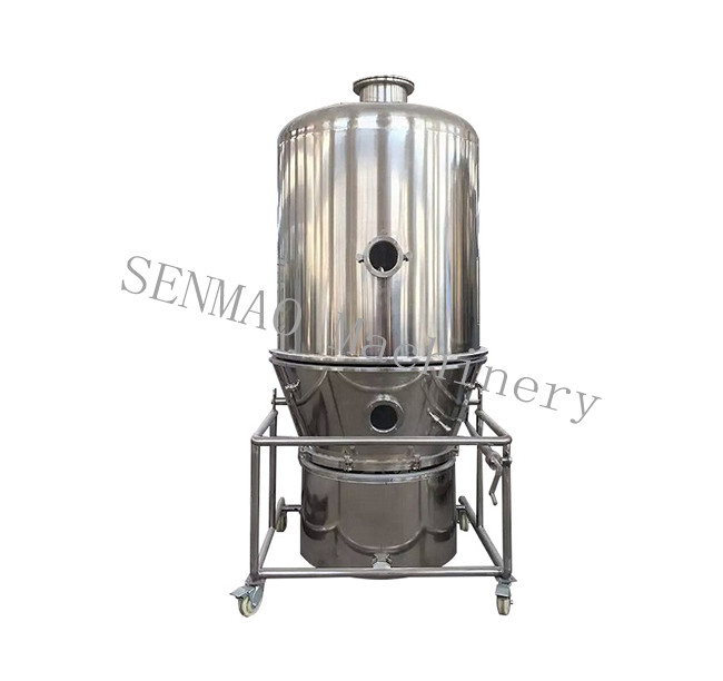 200kg Potassium Nitrate Boiling Fluid Bed Dryer Machine Customized