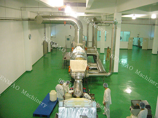 Instant Particle Powder Granulator Machine 15kw High Speed Mixer Granulator