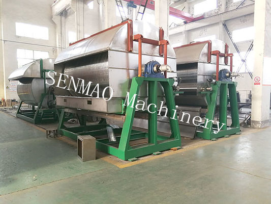 Double Drum Dryer Scraper Drying Equipment High Salt Waste Liquid Dryer