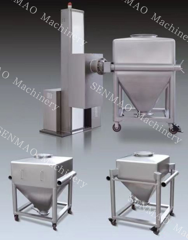 Automatic Industrial Mixing Machine Granular Drug Mixing Column Hopper ...