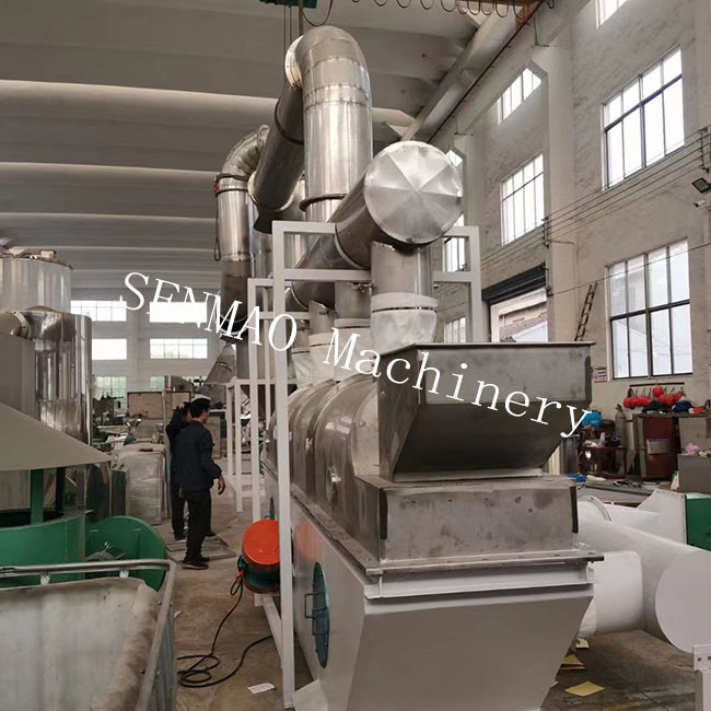 Sour Plum Fluid Bed Dryer Machine Crystal Particle Vibrating Fluidized Bed