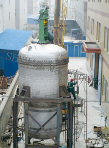 SUS304 Auxiliary Equipment Alcohol Precipitation Tank Mechanically Enclosed